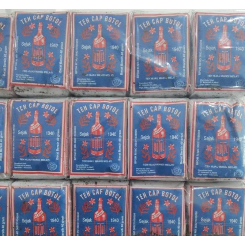Jual 1 BAL / DUS KARTON TEH BOTOL BIRU 20 PAK(40GRX10PCS) | Shopee ...