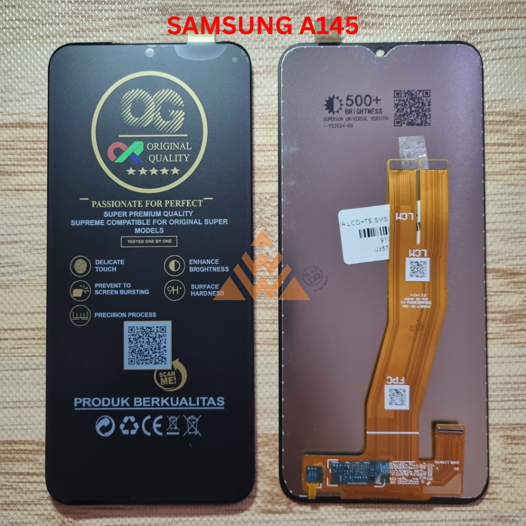 Jual OG Super ~ LCD Touchscreen Samsung A14 4G/A145P/A145R Black ...