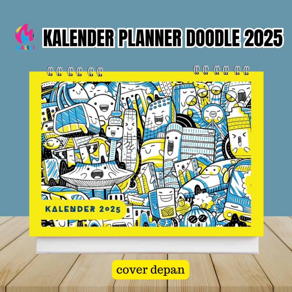 Jual Kalender Planner Tema Doodle 2025 | Shopee Indonesia