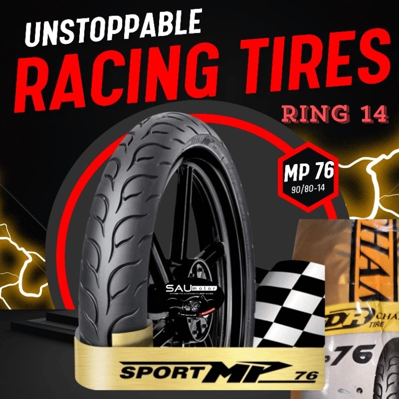 Jual FDR Sport MP76 Ban luar 90/80 Ring 14 Ban Vario Beat Mio Scoopy ...