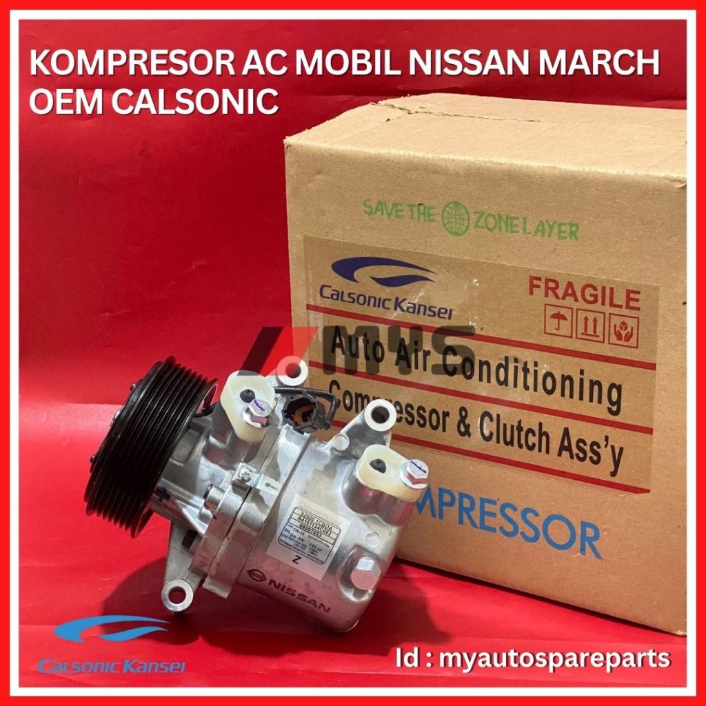 Jual COMPRESSOR AC Mobil NISSAN March KOMPRESOR OEM TOP QUALITY ...
