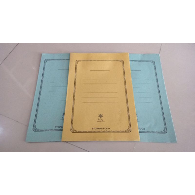 Jual (1pak isi 50 map)Stopmap kertas Folio Truly /Map kertas | Shopee ...