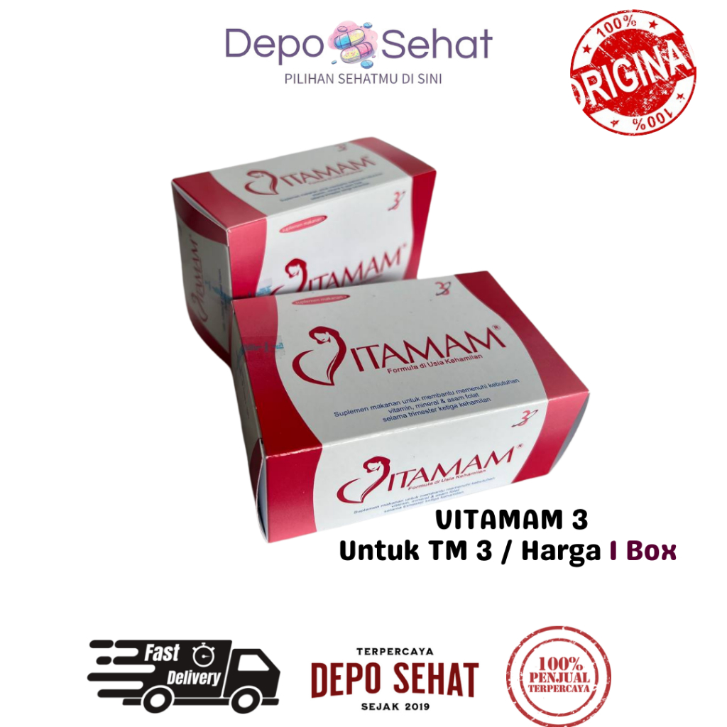 Jual VITAMAM 3 (PERBOX ISI 4 STRIP) | Shopee Indonesia