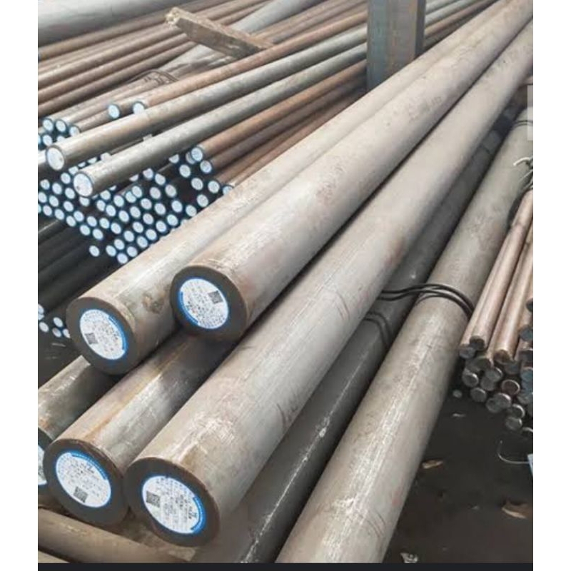 Jual AS S45C D 35MM X PANJANG 100CM / 1000MM ROUND BAR BESI BAJA CARBON ...