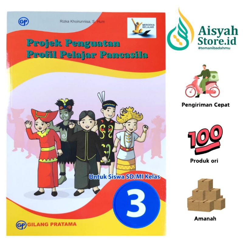 Jual Buku P5 Kelas 3 SD Kurikulum Merdeka | Shopee Indonesia