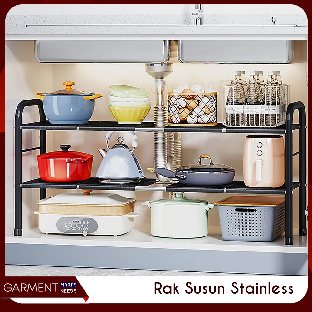 Jual RAKSINK - Rak Bawah Wastafel Dapur Kamar Mandi Kabinet Susun ...