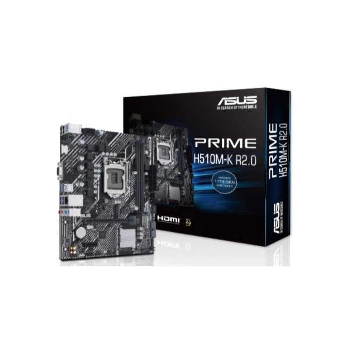 Jual Motherboard Asus Prime H510M-K R2.0 M-Atx LGA 1200 DDR4 | Shopee ...