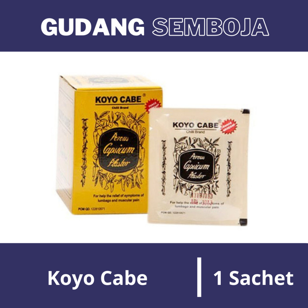 Jual Koyo Cabe Sachet Isi 10 / Koyo Panas Pegal Nyeri | Shopee Indonesia