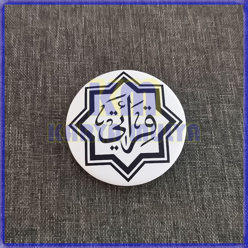 Jual Pin Qiroati Model Bulat Pin Bros Qiroati - Karya Mulya | Shopee ...