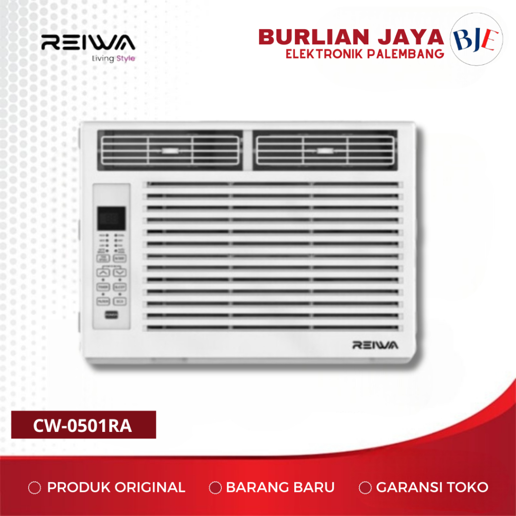 Jual WINDOW AC REIWA CW0501RA 1/2 PK WINDOW AIR CONDITIONER PALEMBANG ...