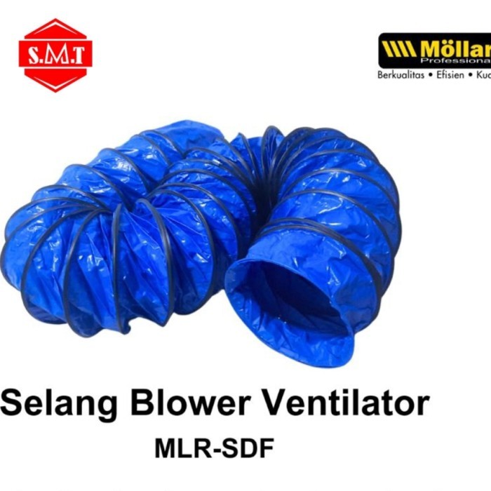Jual MOLLAR Selang Portable Blower Ventilator 10 Meter 8" 10" 12" 14 ...