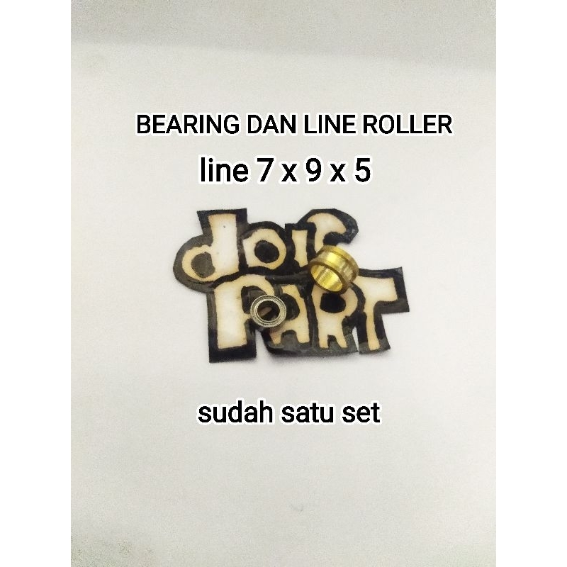 Jual Bearing Dan Line Roller 7x9x5 Ukuran 3000 4000 | Shopee Indonesia