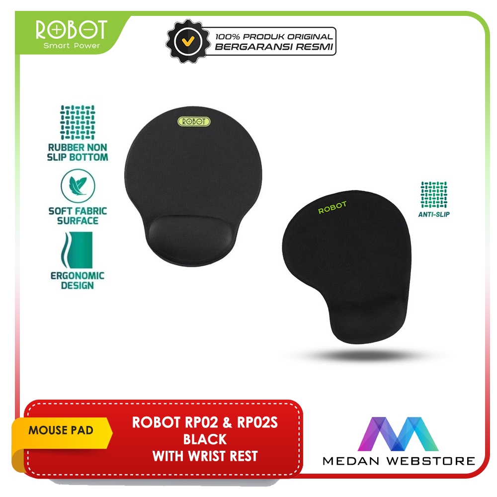Jual Mouse Pad Bantalan ROBOT RP02 Dan RP02s Anti Slip Original ...