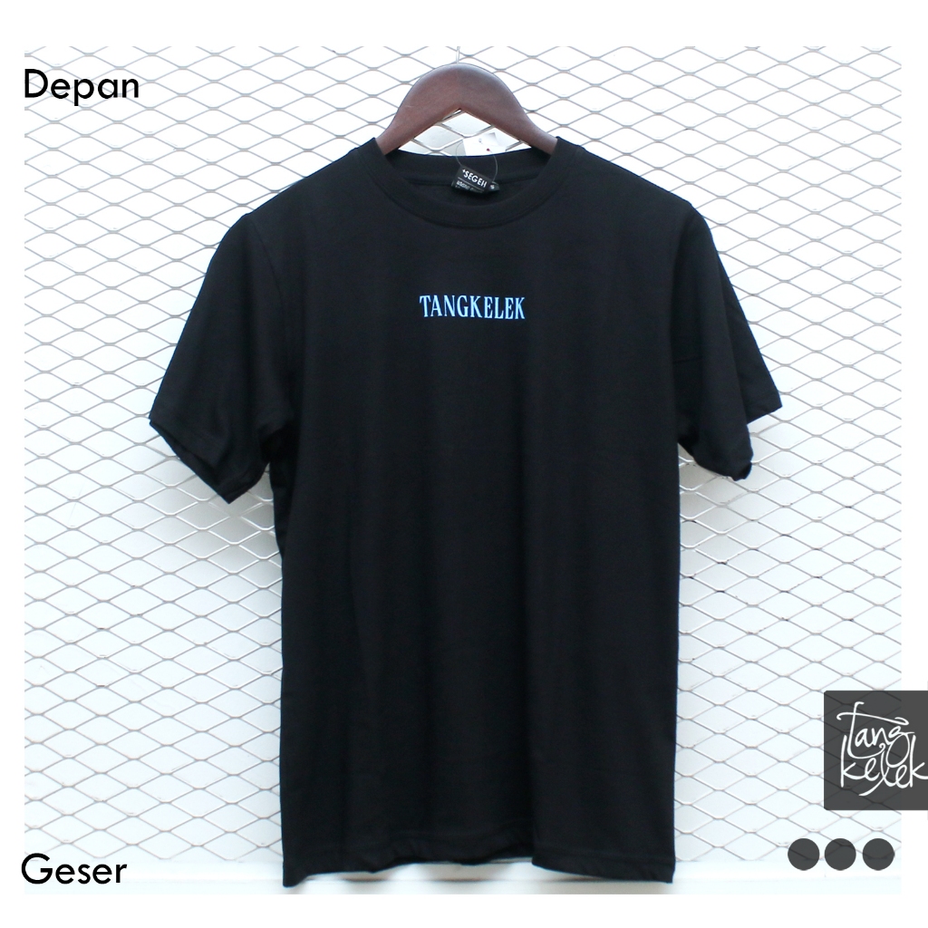 Jual Tangkelek Baju Kaos Aia Bariak Tando Tak Dalam Warna Hitam ...
