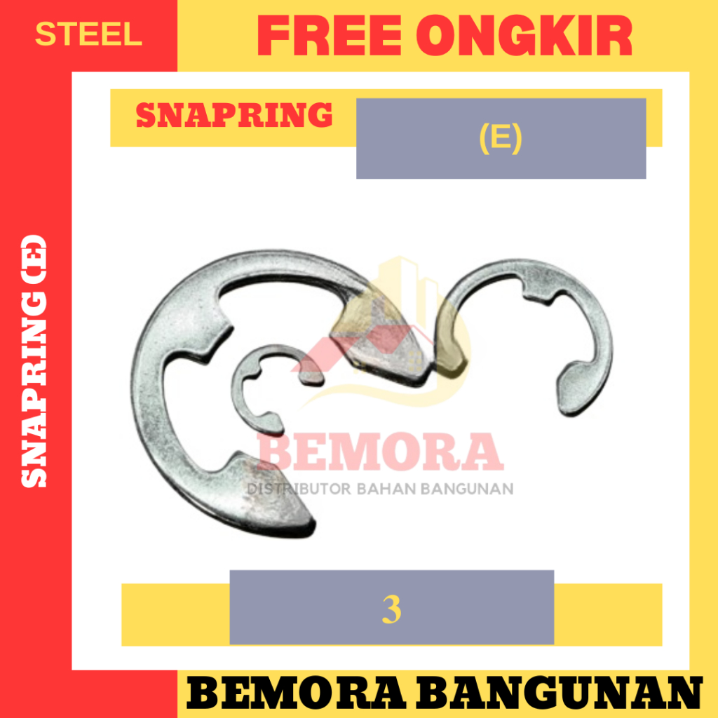 Jual Snapring Type E / Snap Ring Type E 3 | Shopee Indonesia