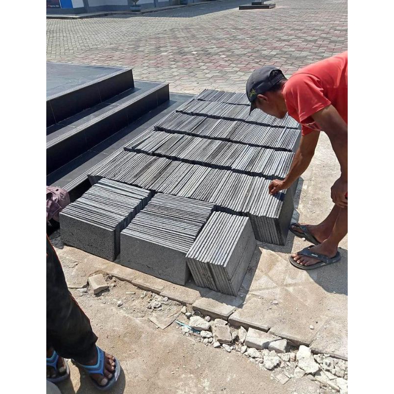 Jual steping Batu alam tersedia dengan berbagai ukuran tebal 1inc Dan ...