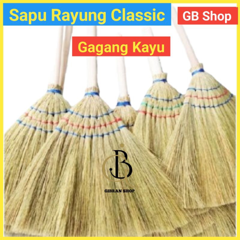Jual sapu lantai murah, sapu rayung classic sapu Rayung jadul super ...