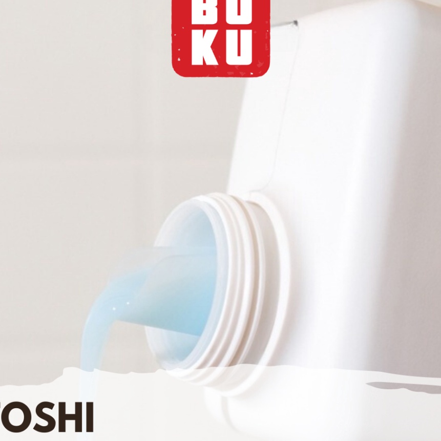 Jual Wow BOKU TOSHI Botol Deterjen Laundry Serbaguna Detergent Bottle ...
