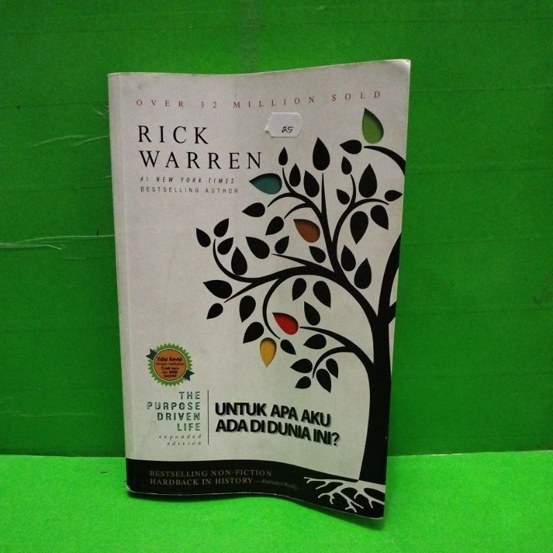 Jual Buku Rick Warren - The Purpose driven life/english | Shopee Indonesia