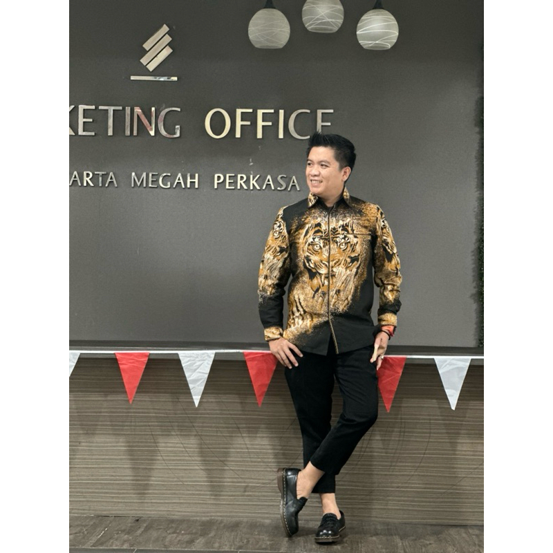 Jual new motif batik exclusive motif macan batik cap kombinasi tulis ...