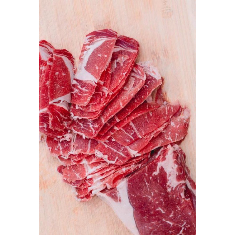 Jual BEEF SLICE RIB EYE/ BEEF SLICE EMPUK/ BEEF SLICE BAGIAN IGA RIB ...