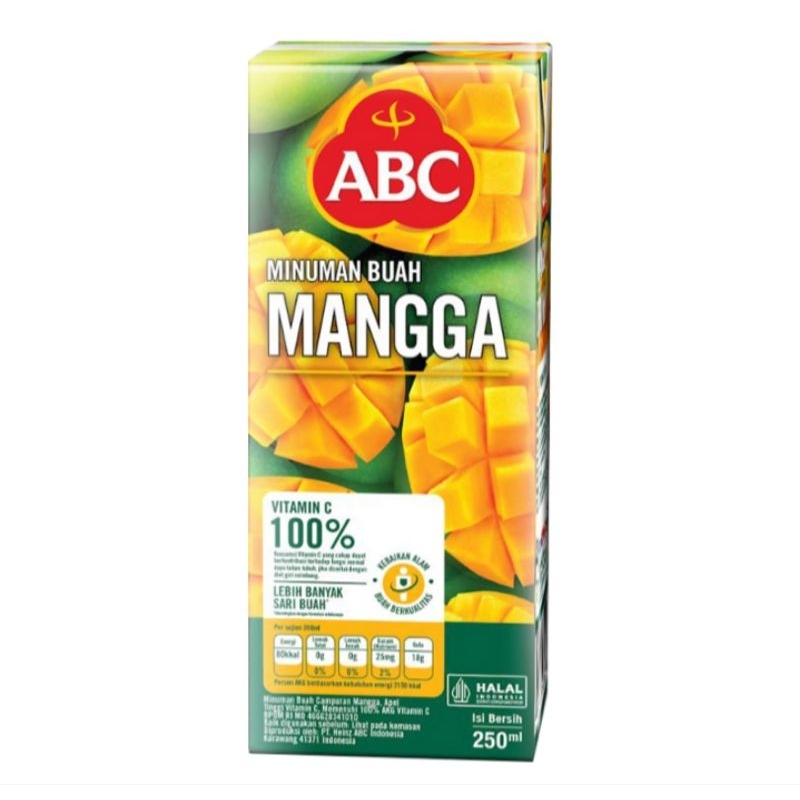 Jual ABC jus mangga 250 ml | Shopee Indonesia
