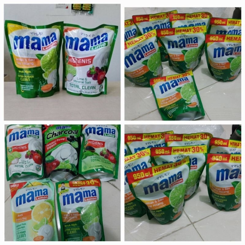 Jual Mama Lemon 680ml 950ml 1500ml | mamalemon | Mama Lime Pembersih ...