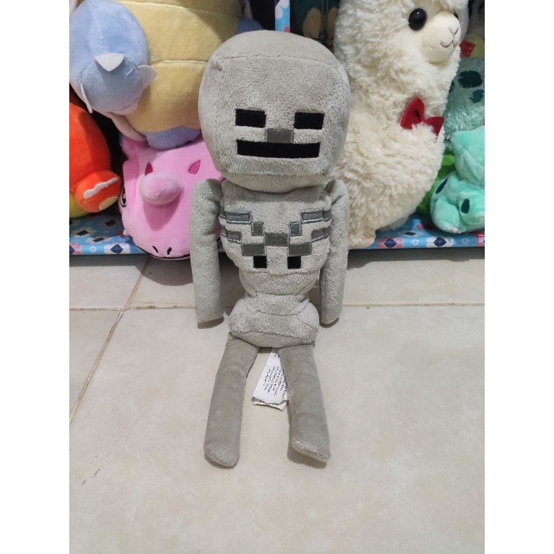 Jual boneka minecraft skeleton mojang | Shopee Indonesia