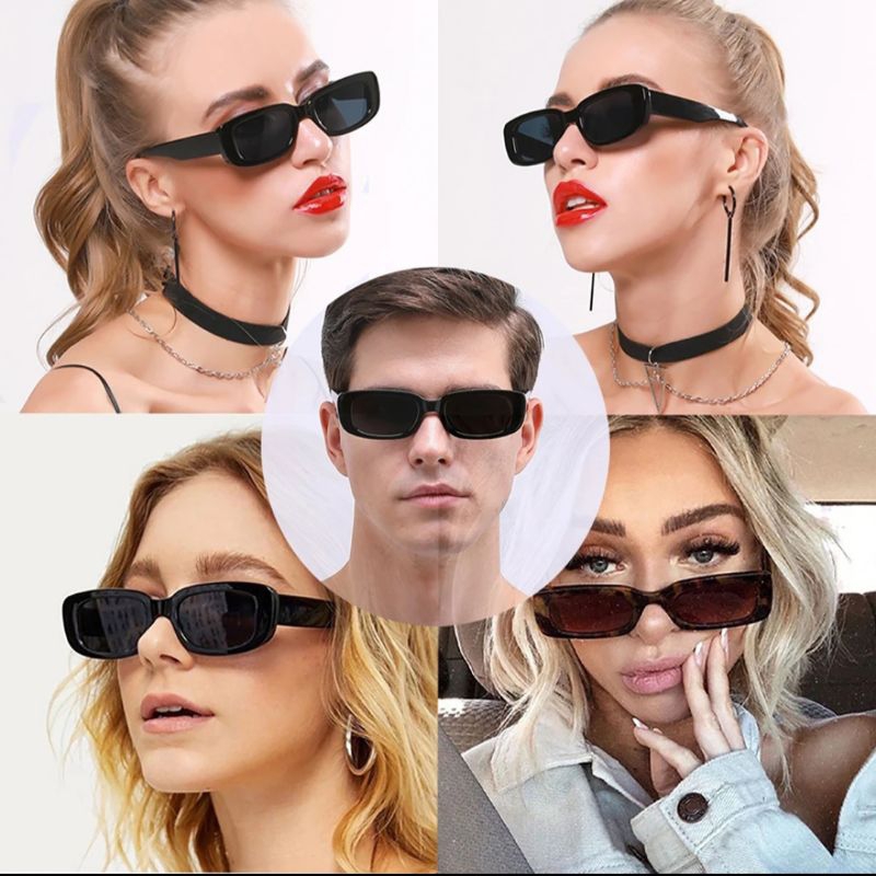 Jual REKOMENDASI KACAMATA HITAM FASHION RETRO VINTAGE WANITA-PRIA KOREA TERBARU | Shopee Indonesia