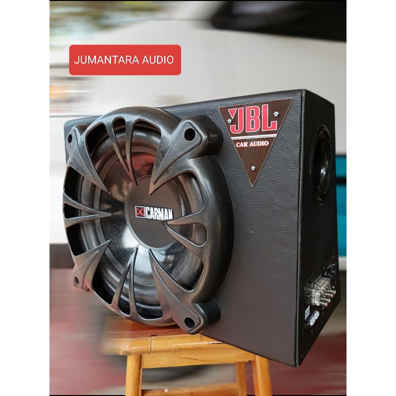 Jual AUDIO MOBIL SUBWOOFER AKTIF CARMAN 12 INC DOUBLE COIL PLUS POWER ...