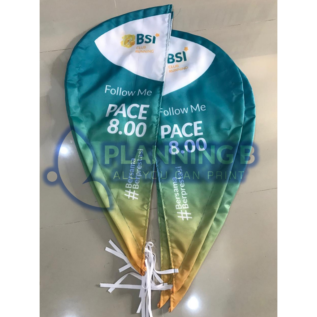 Jual Bendera Pacer / Pacer Flag / Bendera Lari / Running Vest / Vest ...