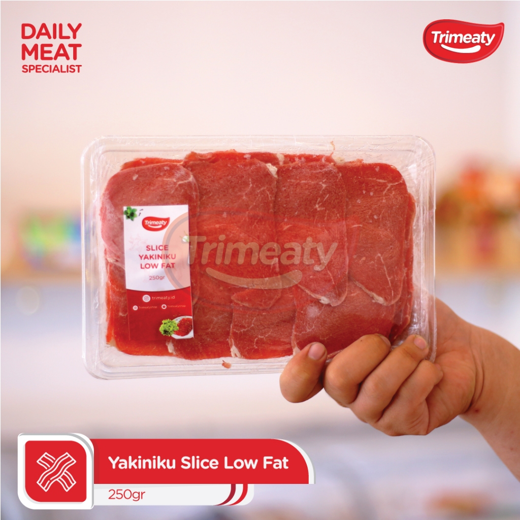 Jual Slice Yakiniku Low Fat / Daging Sapi Iris Rendah Lemak /Lean Beef ...