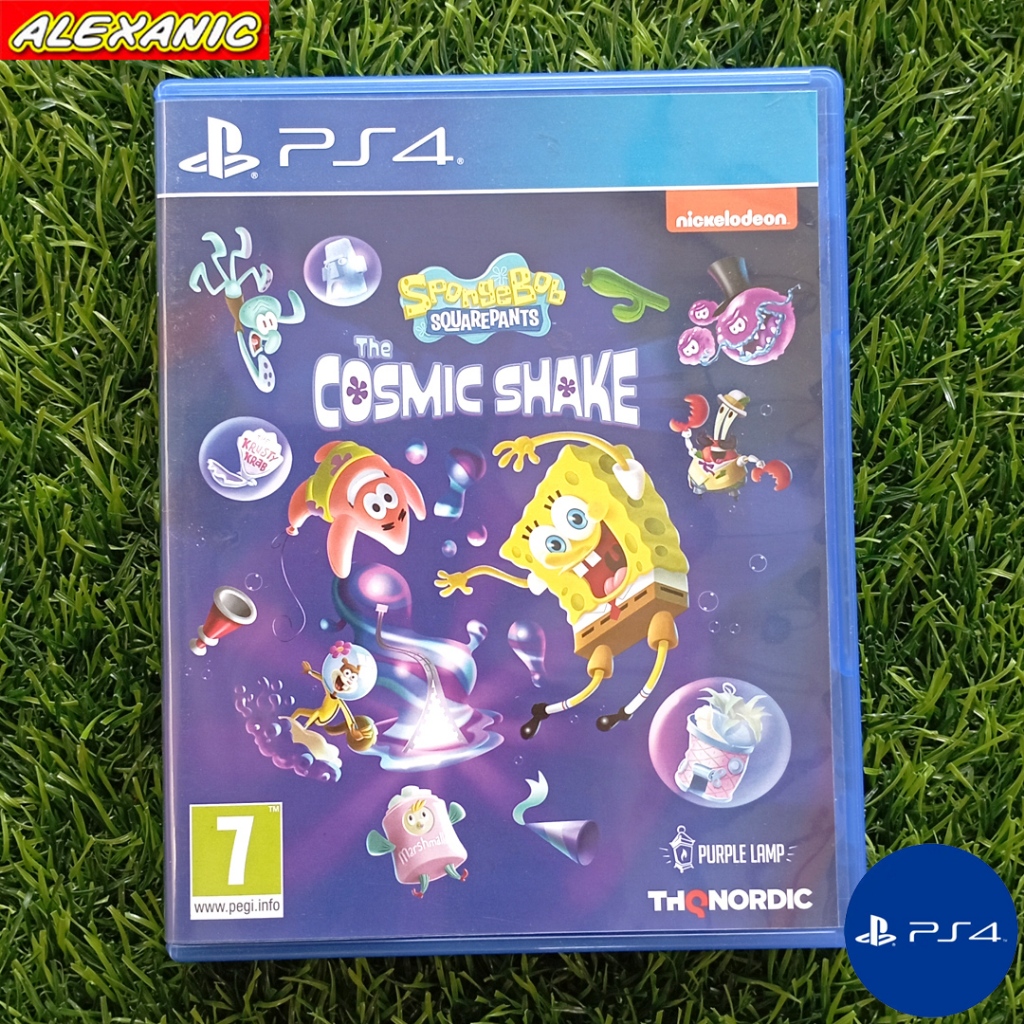 Jual SPONGEBOB SQUAREPANTS THE COSMIC SHAKE PS4 Playstation 4 SPONGE ...