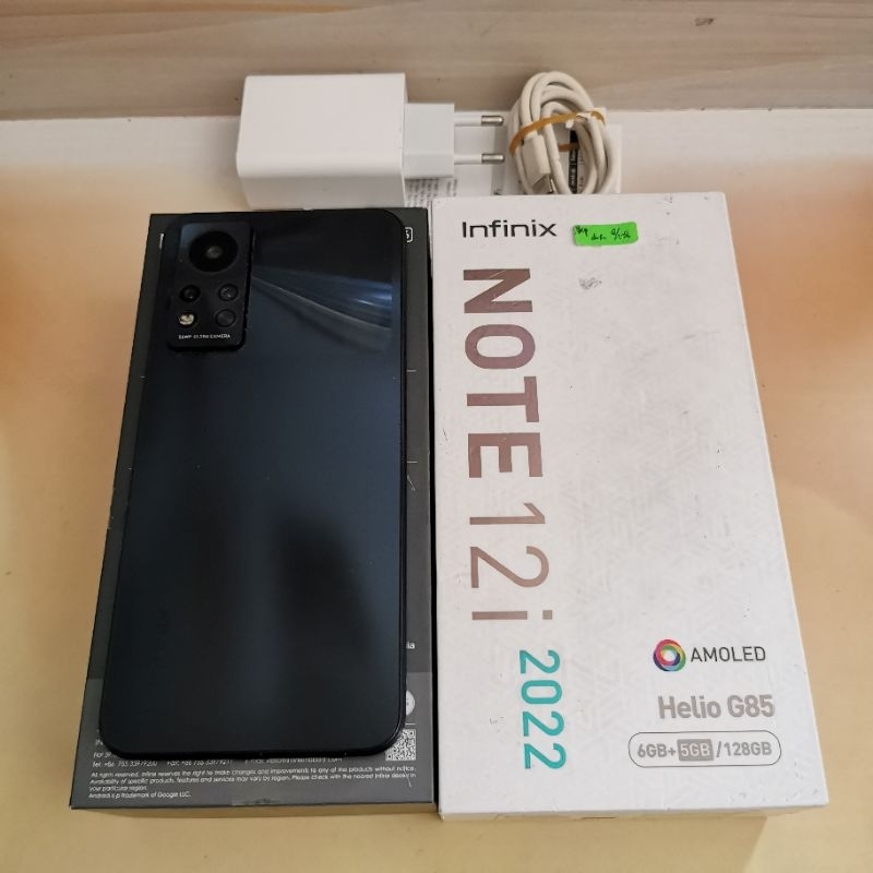 Jual Infinix Note 12i 2022 ram 6GB 128GB Bekas - Garansi Resmi - second ...