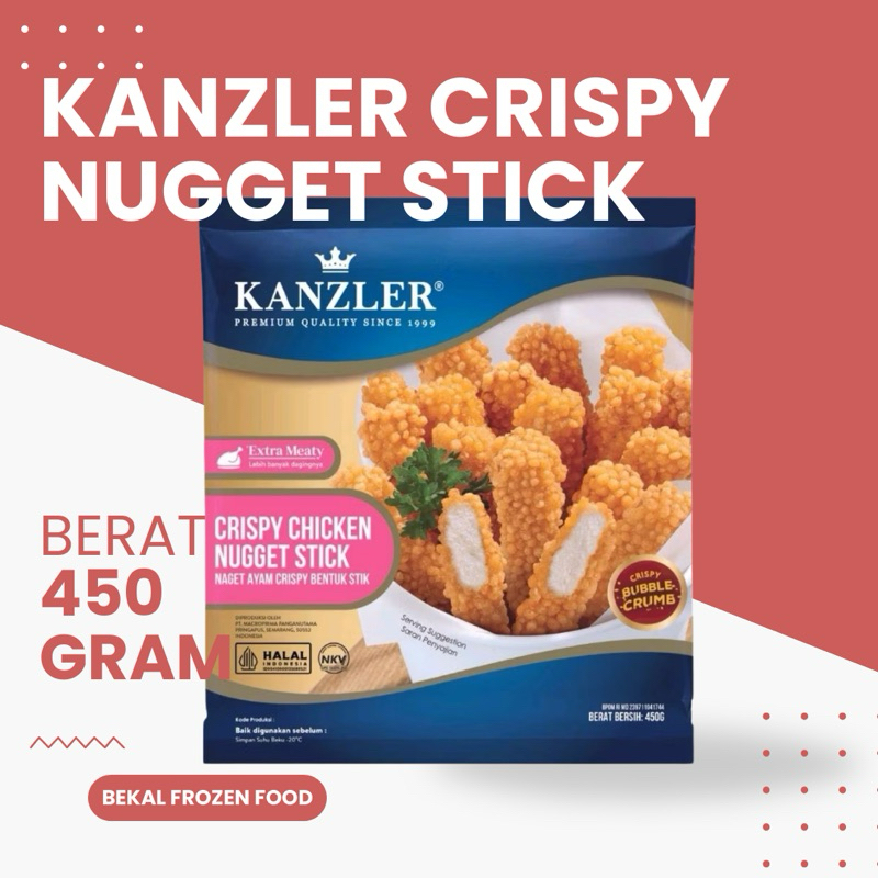 Jual Kanzler Crispy Nuget Stick 450gr | Shopee Indonesia