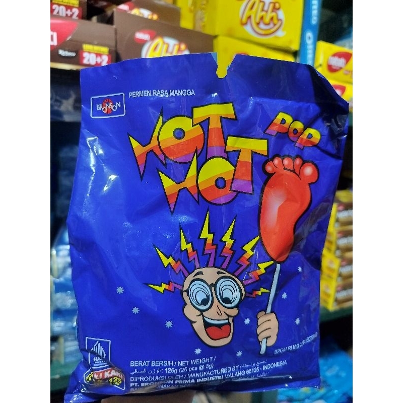 Jual Permen Kaki Hot hot Pop ( isi 25 Pcs ) | Shopee Indonesia