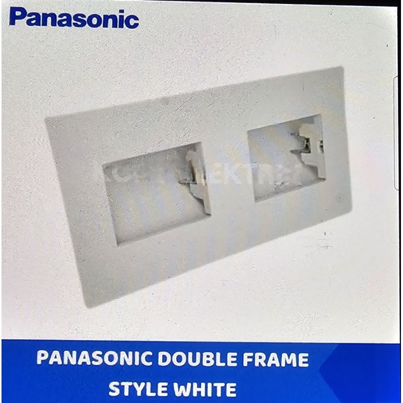 Jual PANASONIC FRAME 2GANG PUTIH STYLE E WESJ78049 | Shopee Indonesia