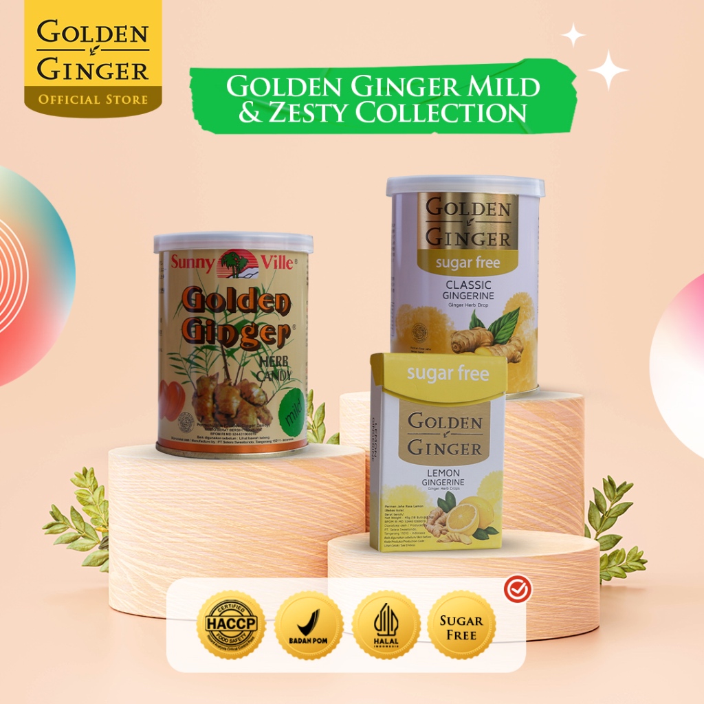 Jual Golden Ginger Mild & Zesty Collection (Classic Mild, Classic CAN ...