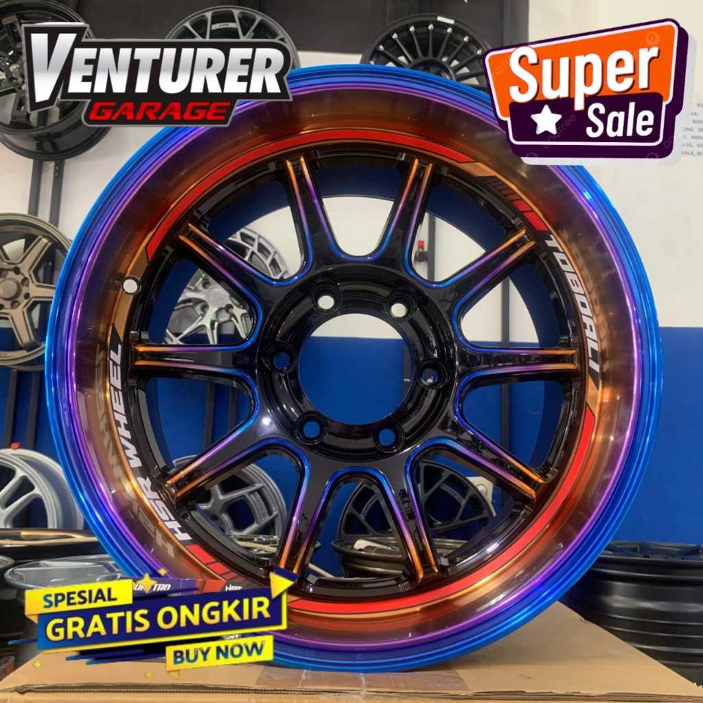 Jual Velg samlong ring 18 mobil pajero fortuner hilux ranger triton murah HSR Toboali surabaya ...