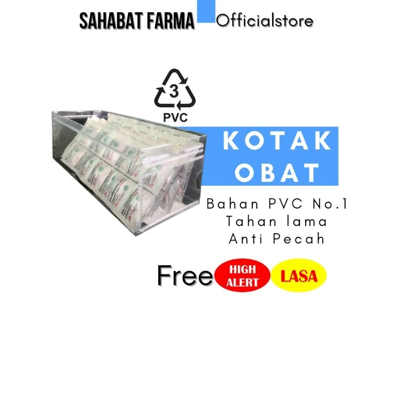 Jual keranjang tempat obat / kotak obat apotek ukuran 23x8x7cm | Shopee ...
