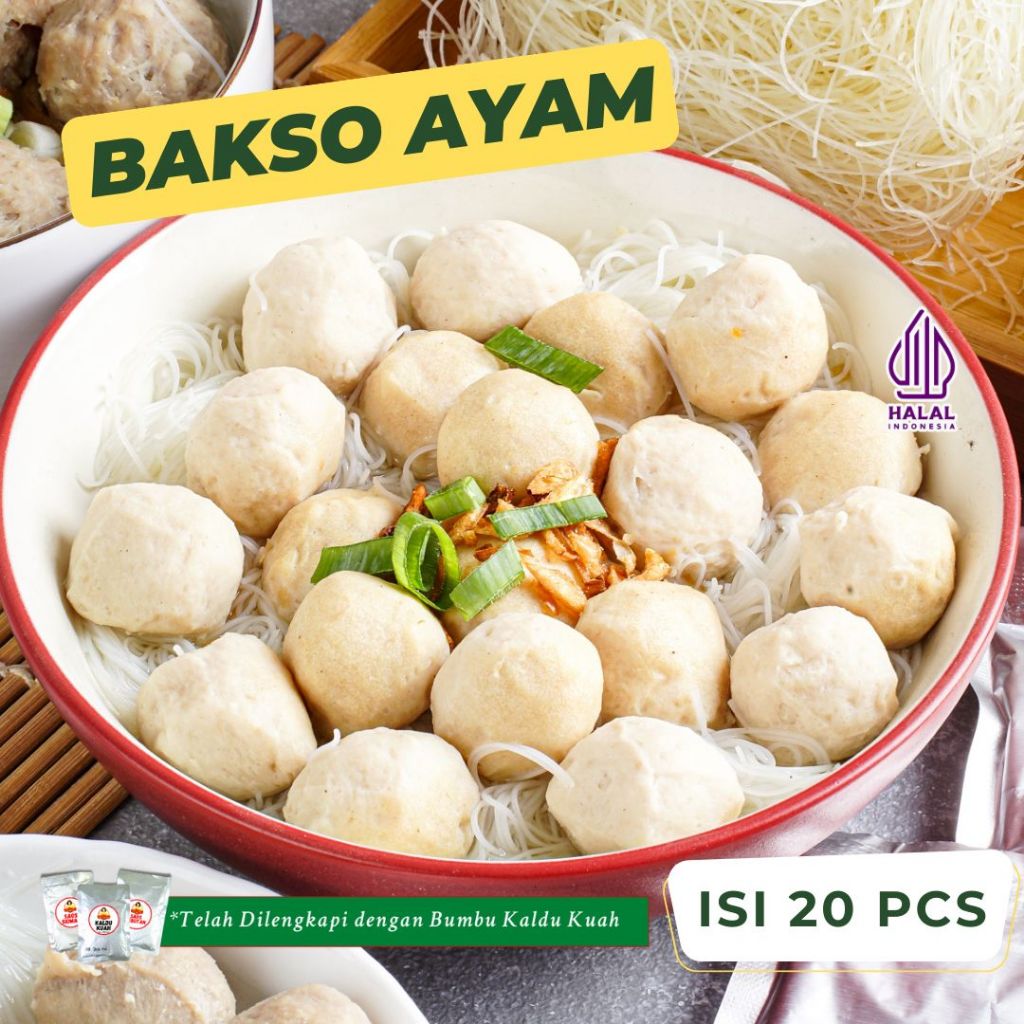 Jual Bakso Ayam Baso AYAM Premium Homemade | Shopee Indonesia