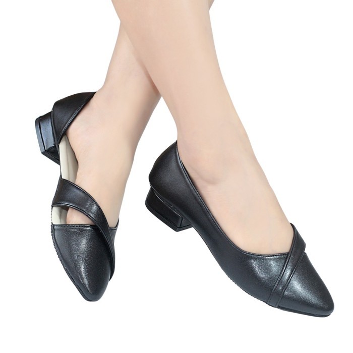 Jual BIG SIZE - Sepatu Wanita Formal Heels Pantofel Pesta Casual Cewek ...