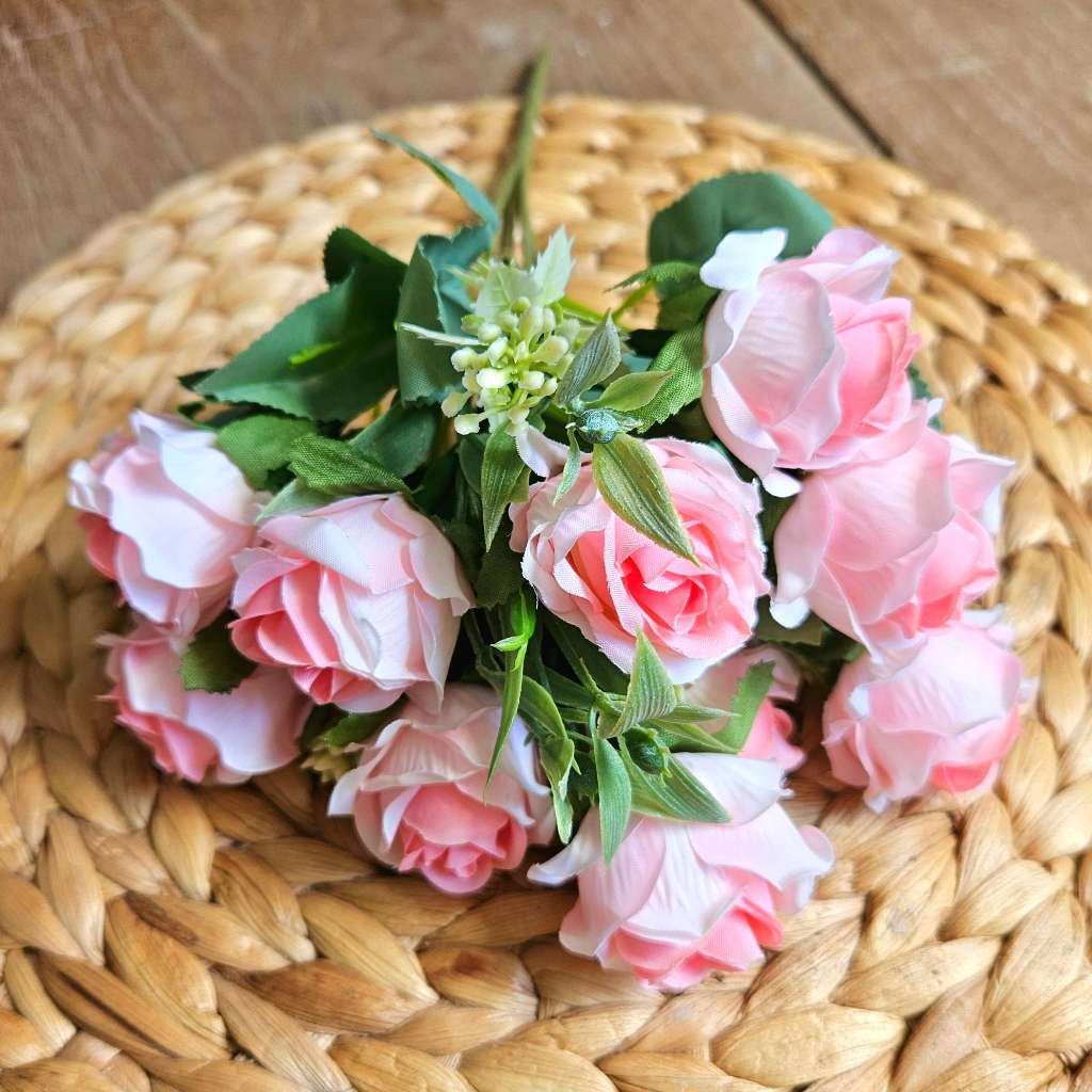 Jual Bunga Rose Velvet C10 Artificial | Shopee Indonesia