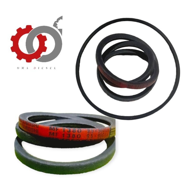 Jual Van Belt Radiator mesin Yanmar TF85 (MF 38) | Shopee Indonesia