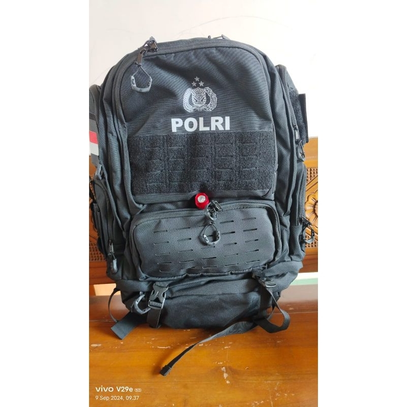Jual Tas Ransel Tas Besar Tas Hitam Pembagian 55L | Shopee Indonesia