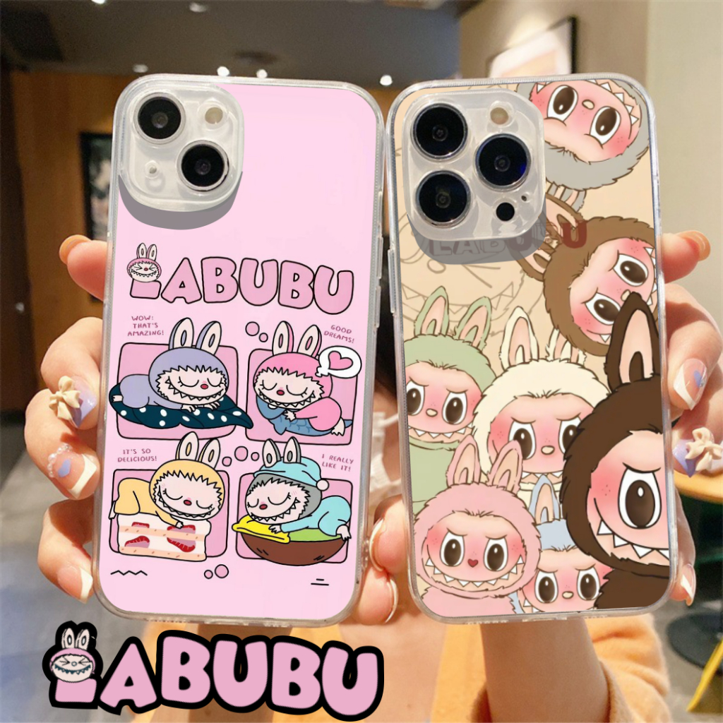 Jual LABUBU SERIES CASE LABUBU ALL TYPE HP CASE CLEAR LABUBU BISA ...