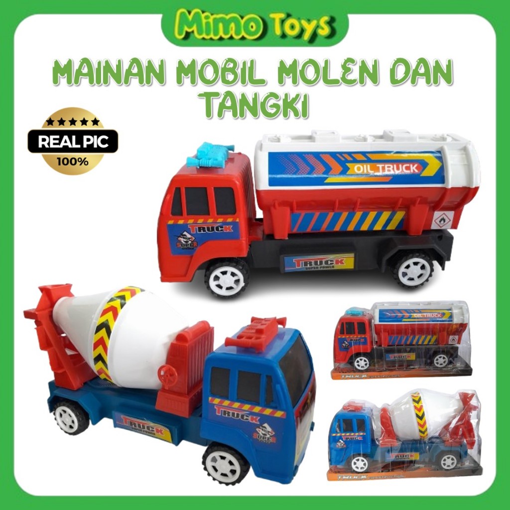 Jual MAINAN ANAK MAINAN MOBIL MOBILAN MAINAN TRUCK MOLEN/MIXER SEMEN ...
