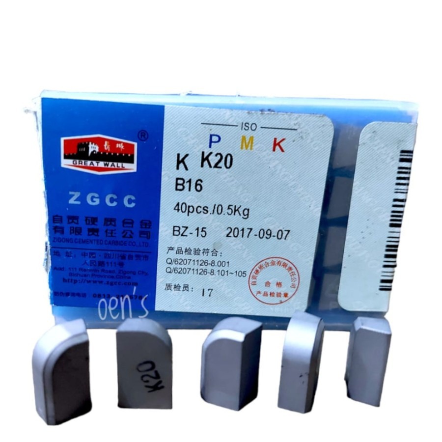 Jual Betel Bubut K 20 mata widia B 16 grade K 20 tinggi 16 mm | Shopee ...