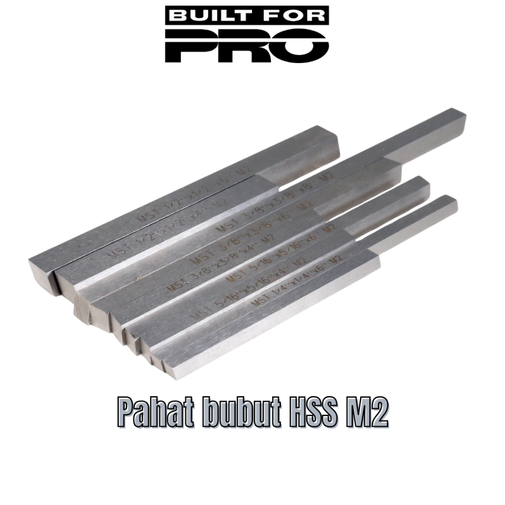 Jual Pahat Bubut HSS M2 Profesional Satuan Square Tool Bit | Shopee ...