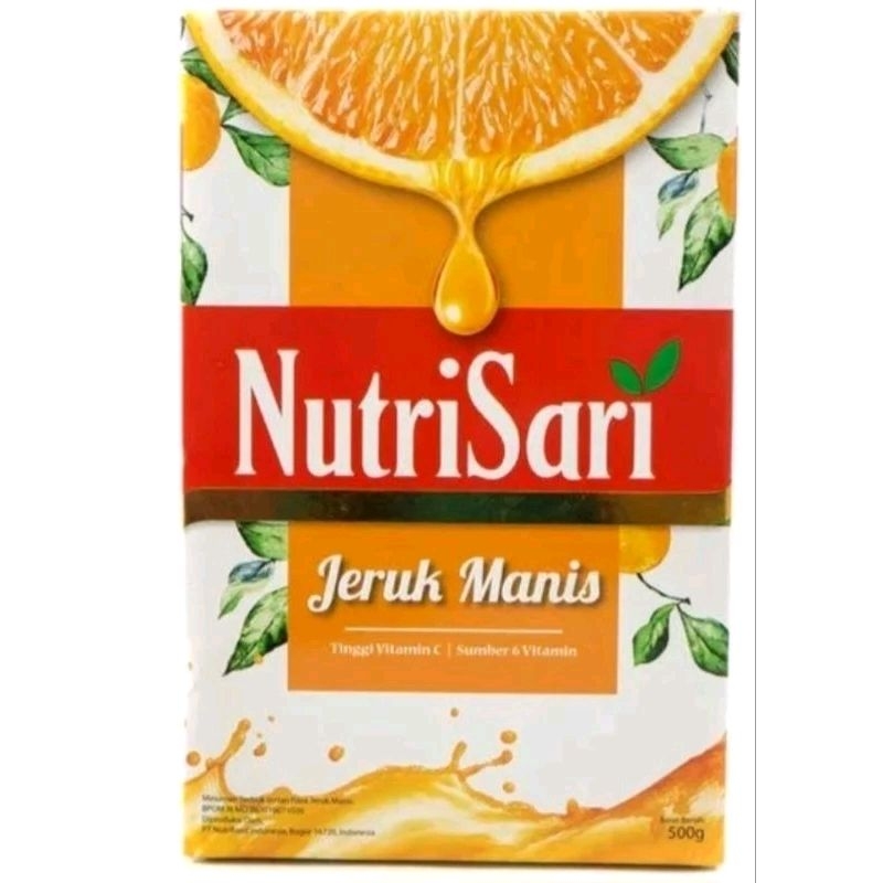 Jual NUTRISARI JERUK MANIS 500g murah | Shopee Indonesia